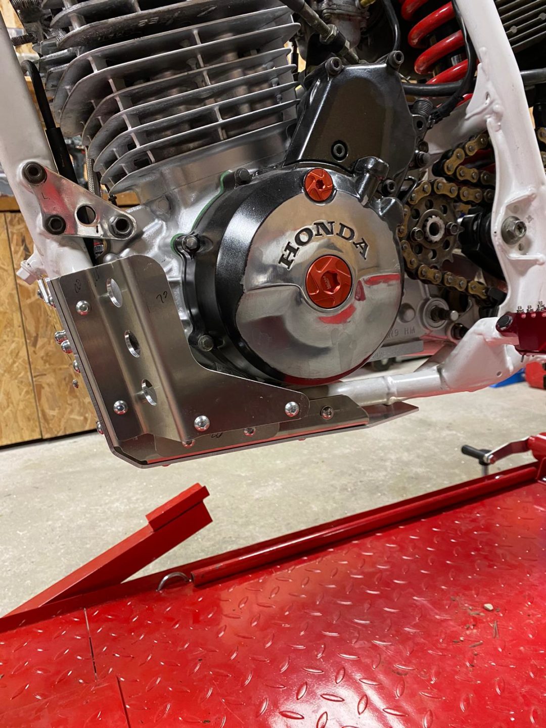 Bash plate Honda XR 600 - Motoboxer