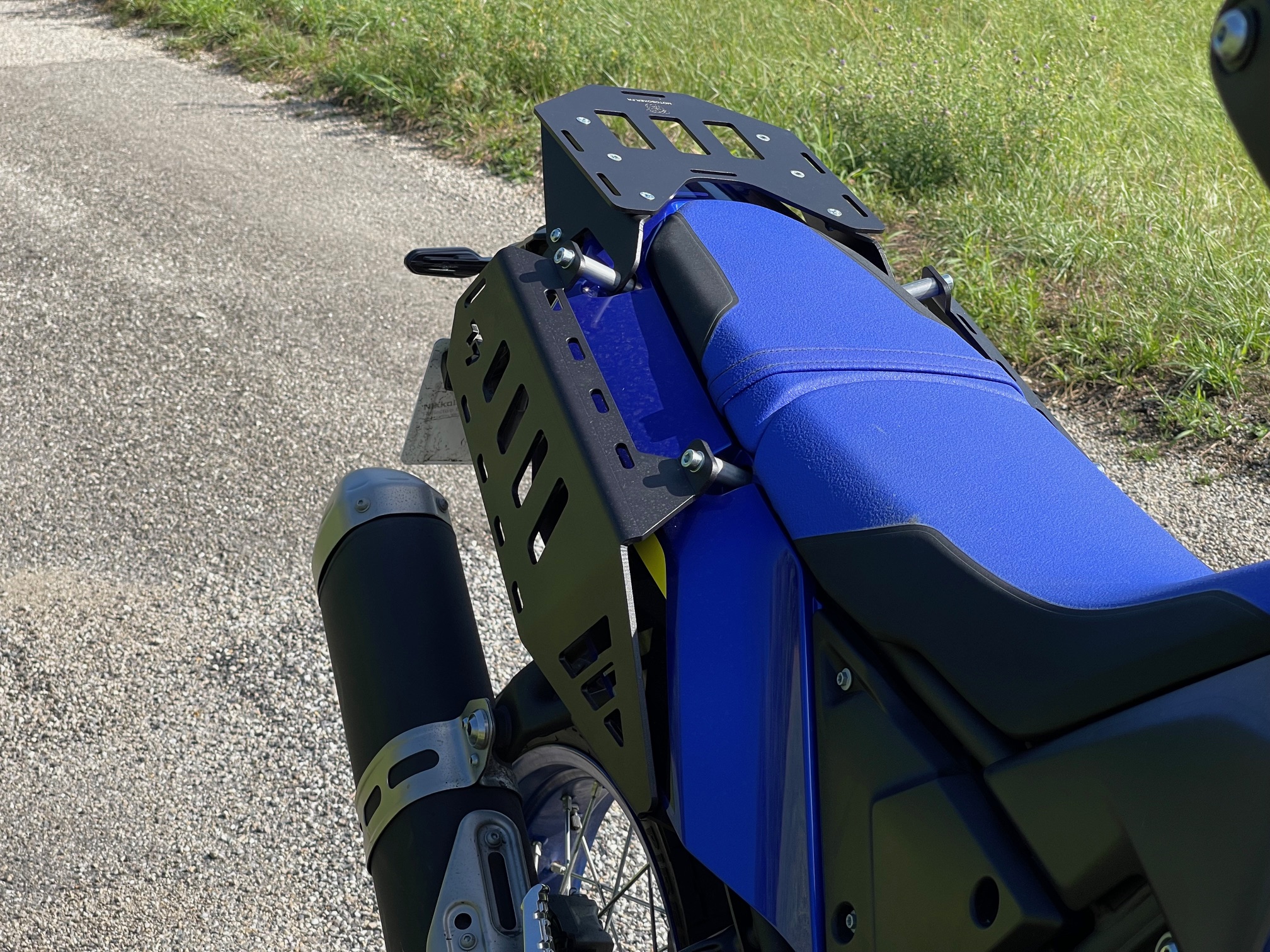 Side rack for soft luggage - Yamaha T7 / Tenere 700 / WR