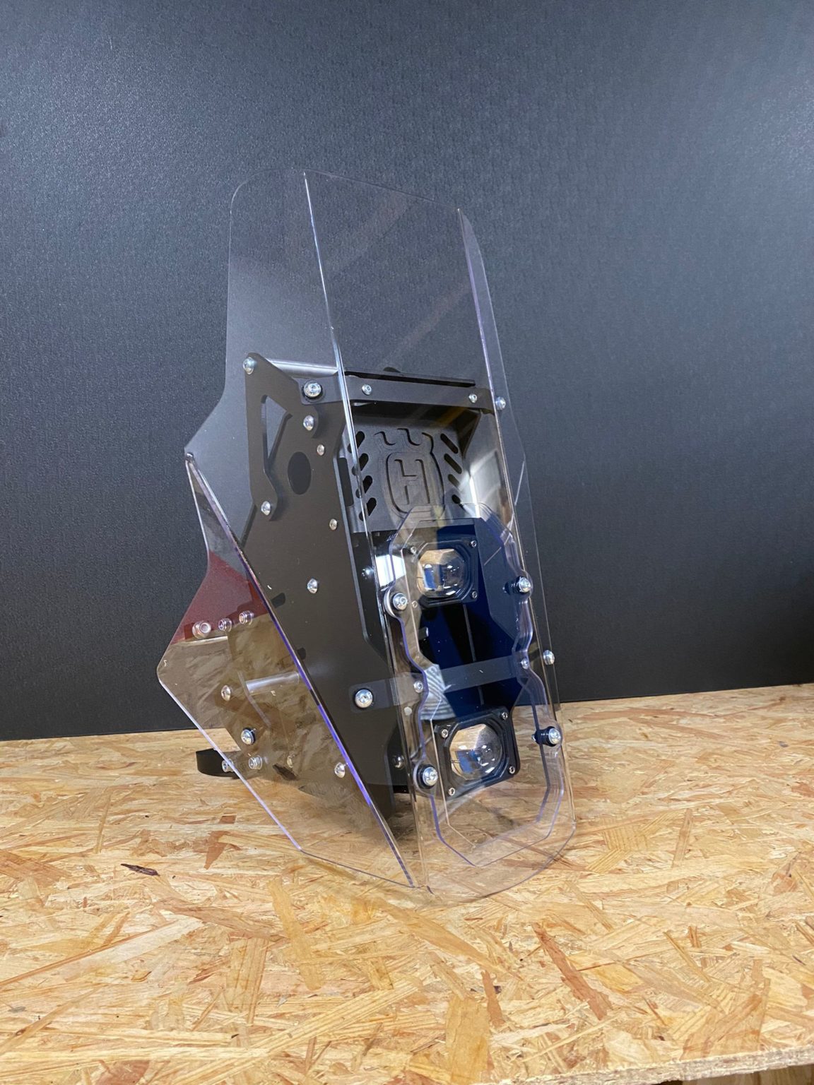 Rally fairing kit - 2 LED lights - Husqvarna 701 & KTM 690 & Gasgas 700 ...