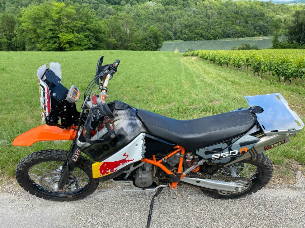 Rally fairing kit - 4 LED lights - KTM 950 SE - Motoboxer