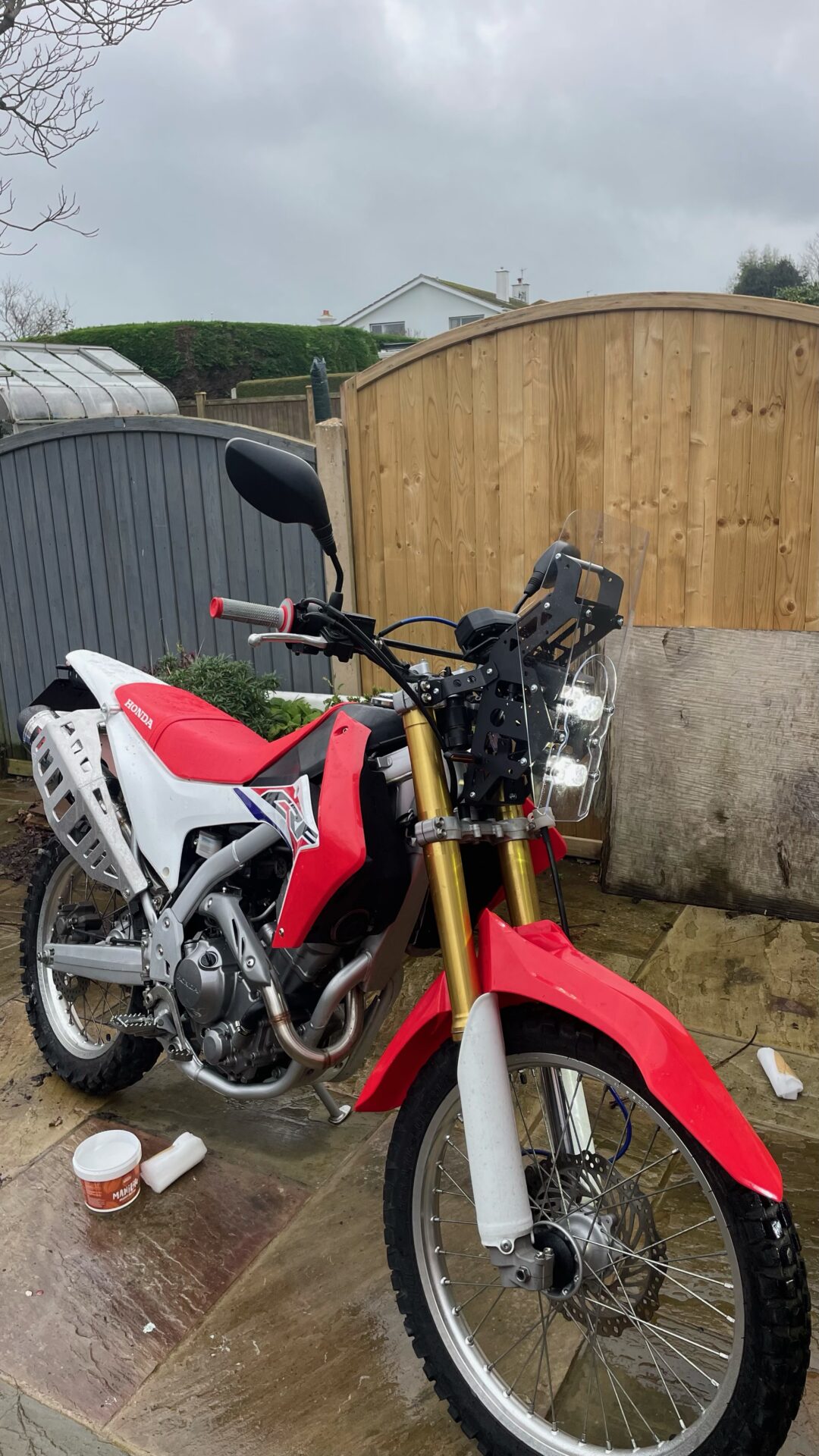 Rally fairing kit - 2 headlights - Honda CRF 250 and 300 L - Motoboxer